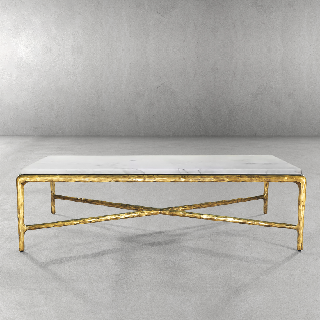 Thaddeus Rectangle Marble Coffee Table – Oasislives