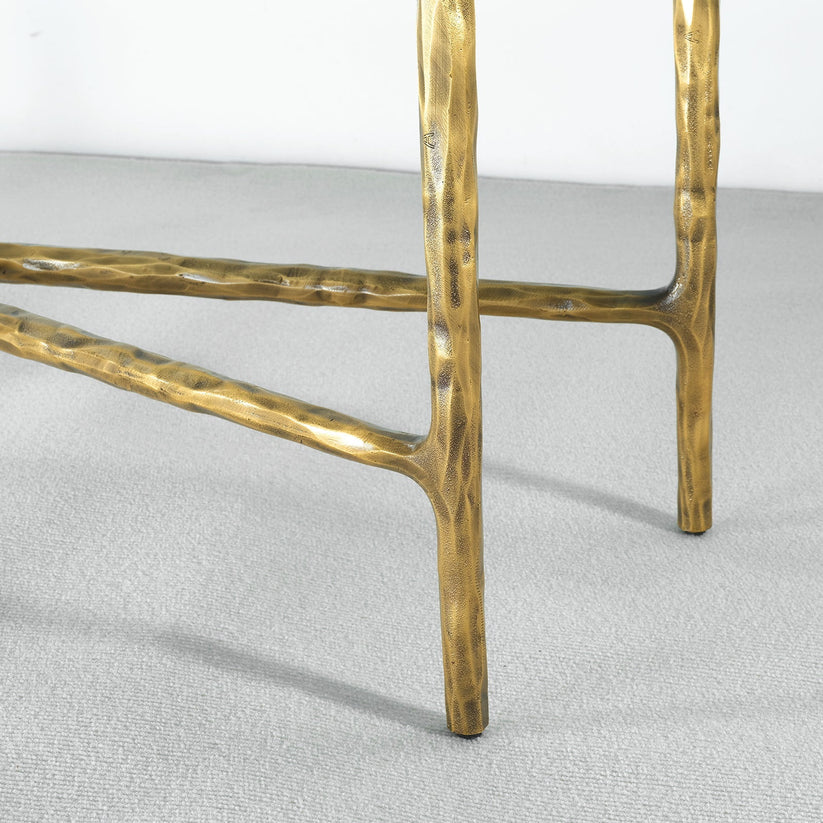 Thaddeus Rectangle Marble Console Table – Oasislives
