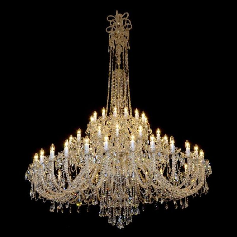 Bakala Classical Princesse 60 Light Crystal Chandelier – Oasislives