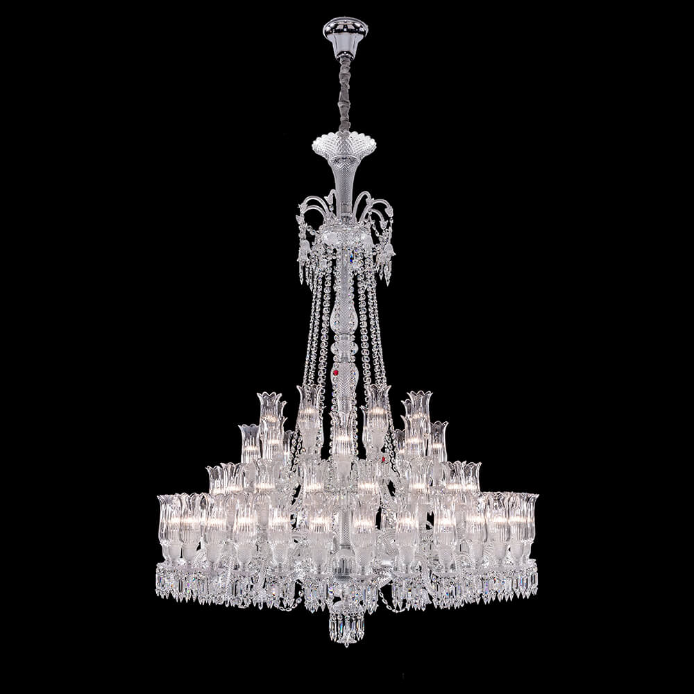 Bakala Large Entrance Crystal Chandelier – Oasislives